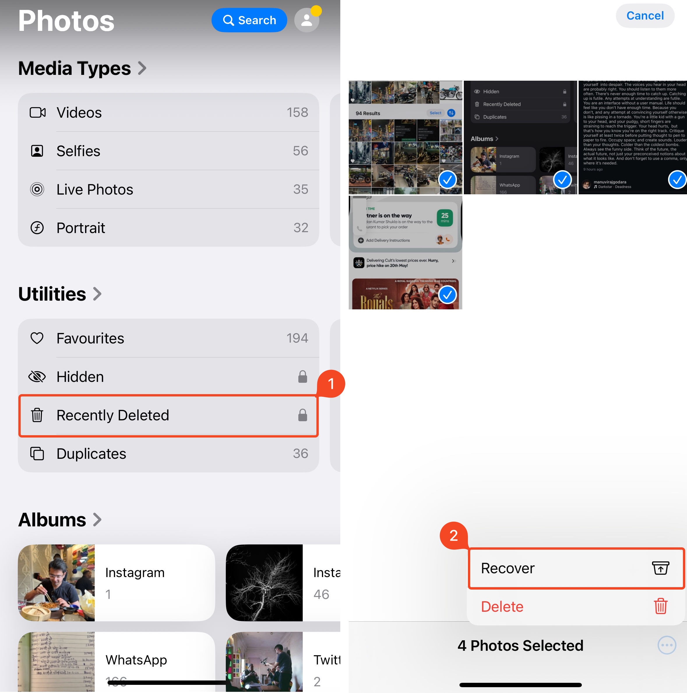 How to Recover Deleted Videos from iPhone Before/After 30 Days