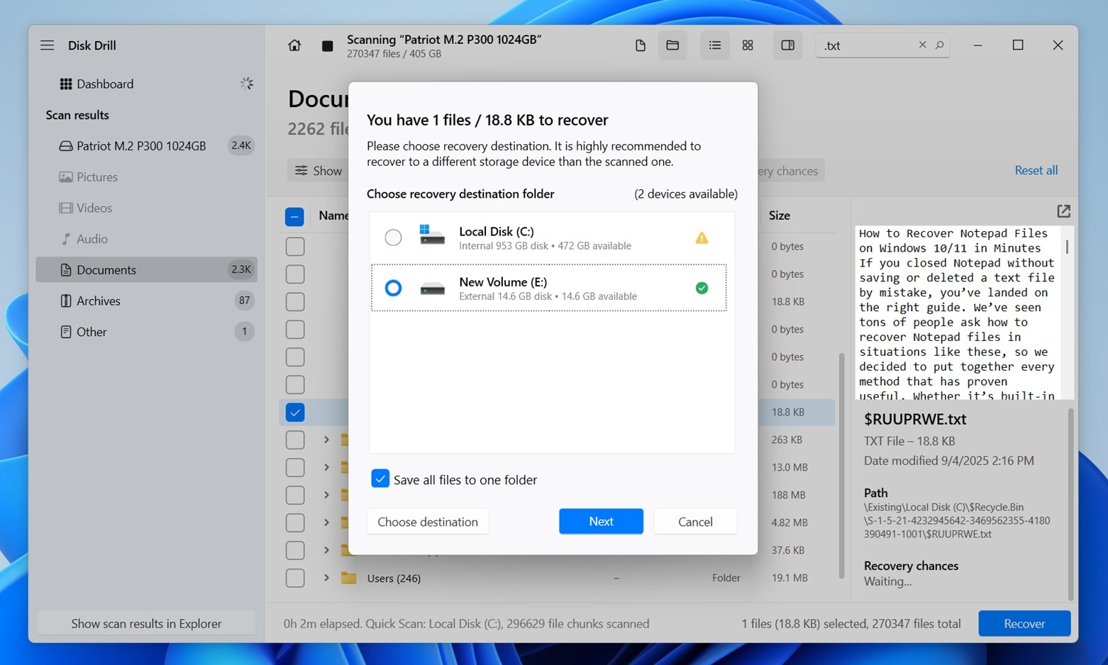 How to Recover Notepad Files on Windows in Minutes